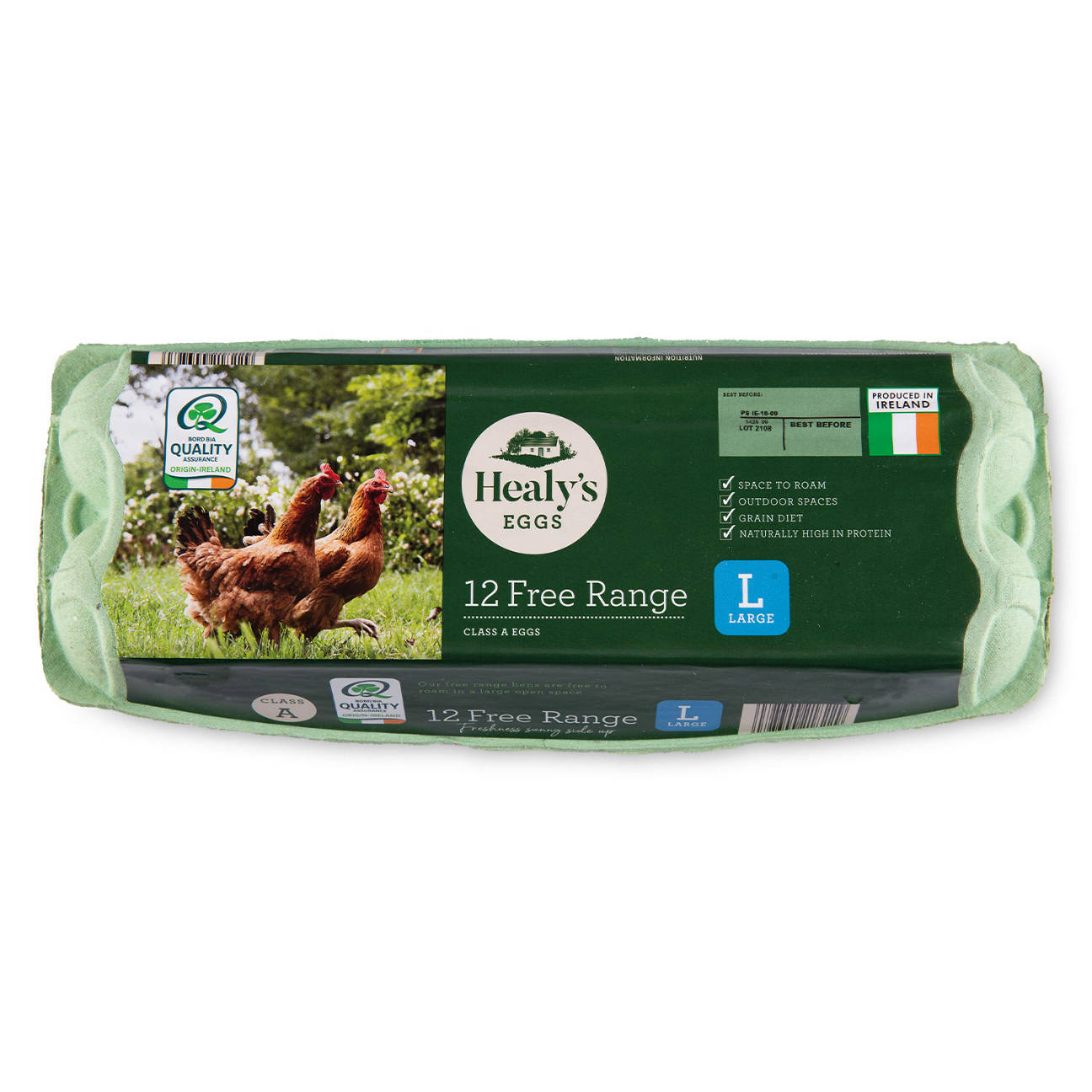 Large Free Range Eggs 12 Pack | ALDI IE